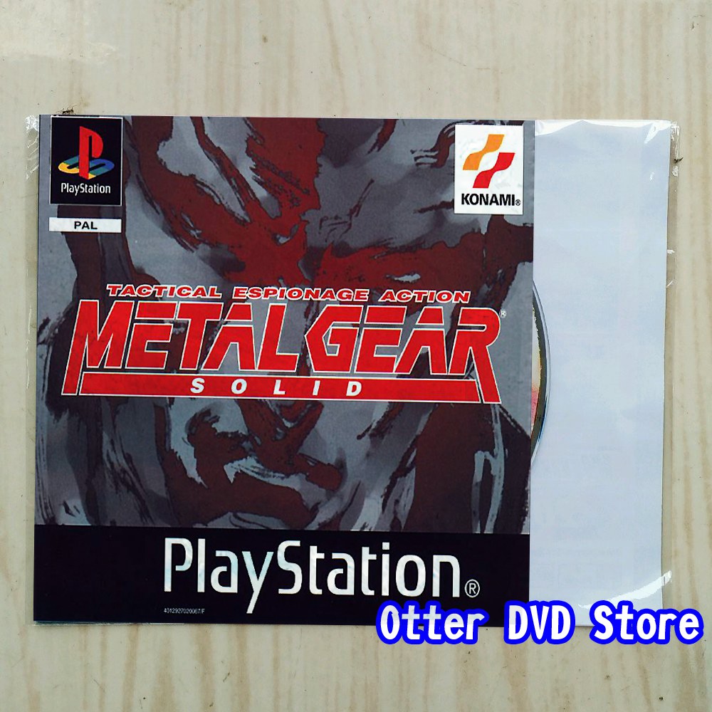 Jual Kaset CD Game Ps1 Ps 1 Metal Gear Solid ( 2 Disc ) | Shopee Indonesia