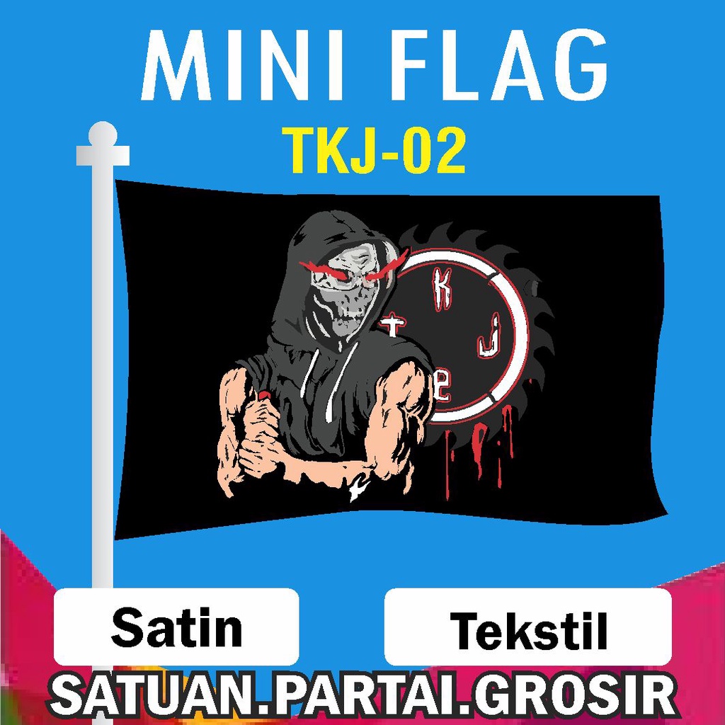 Jual Sablon Bendera Printing Custom Motif TKJ / Mini Flag Printing ... Jual Sablon Bendera Printing Custom Motif TKJ / Mini Flag Printing ...