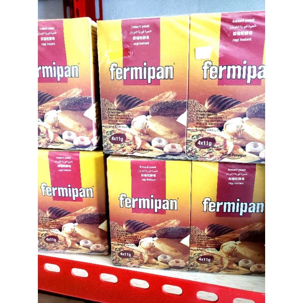 Jual FERMIPAN sachet 11gr (1 kotak 4 sachet) | Shopee Indonesia
