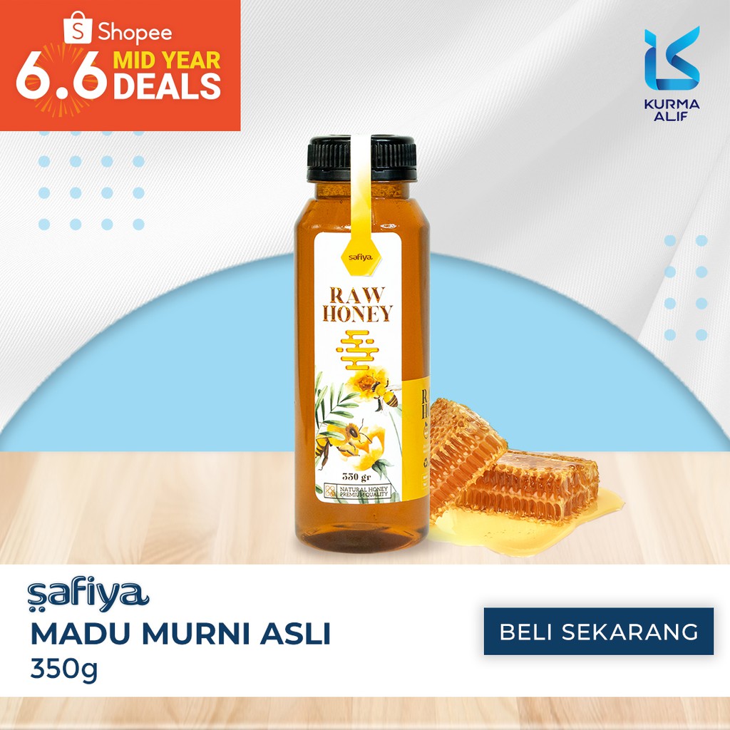 Madu Asli | Madu Murni 350 gr Safiya Herbal Premium Original | Shopee ...