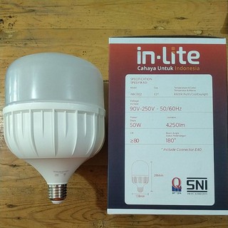 Jual Lampu LED Capsule In-Lite Value 50 Watt CooldayLight INBC002 | Shopee Indonesia