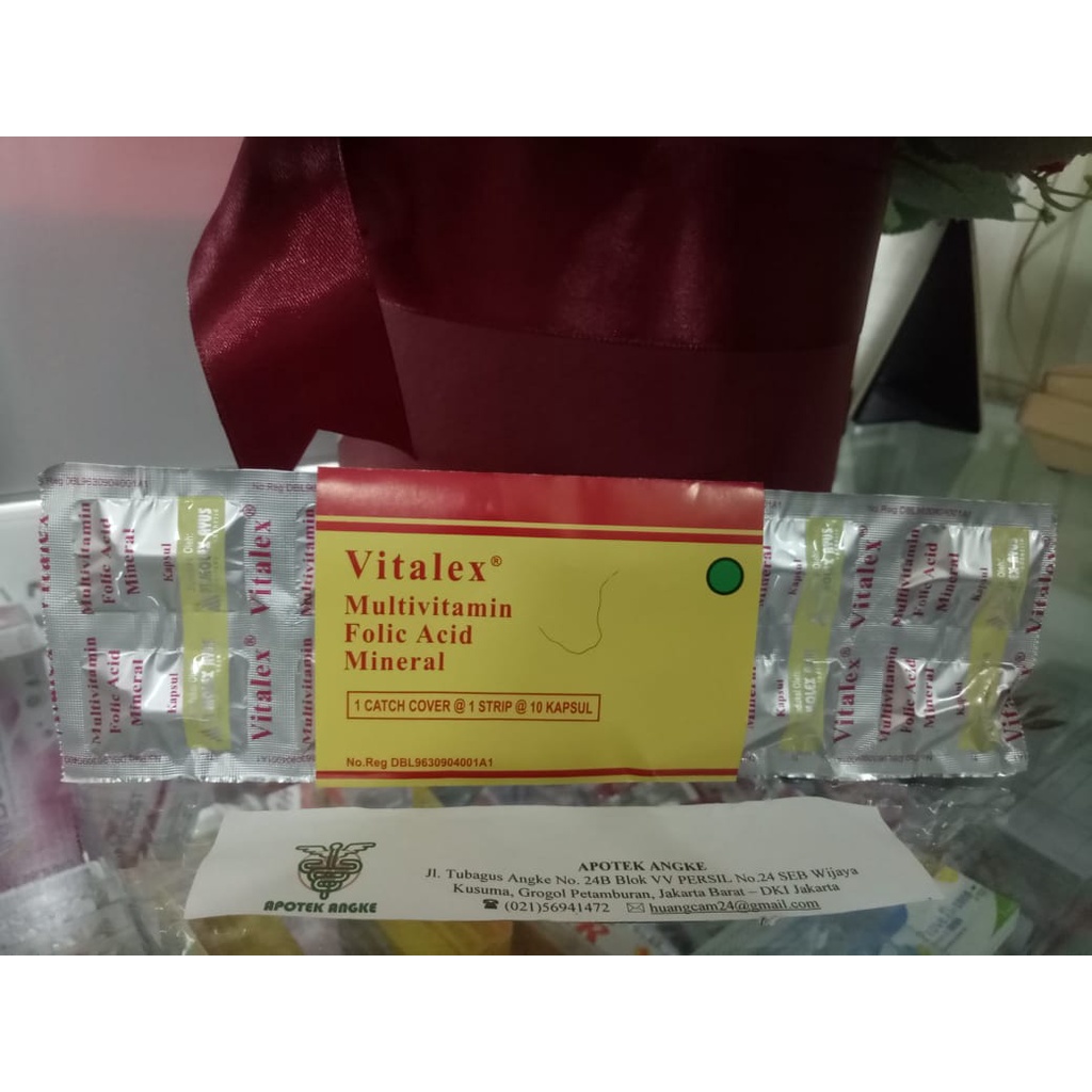 Jual VITALEX (1 STRIP @10 CAPSUL) | Shopee Indonesia