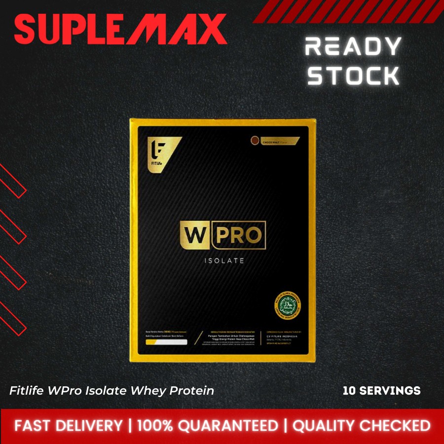 Jual FITLIFE / FIT LIFE WPRO W PRO ISO ISOLATE Whey Protein Isolate ...