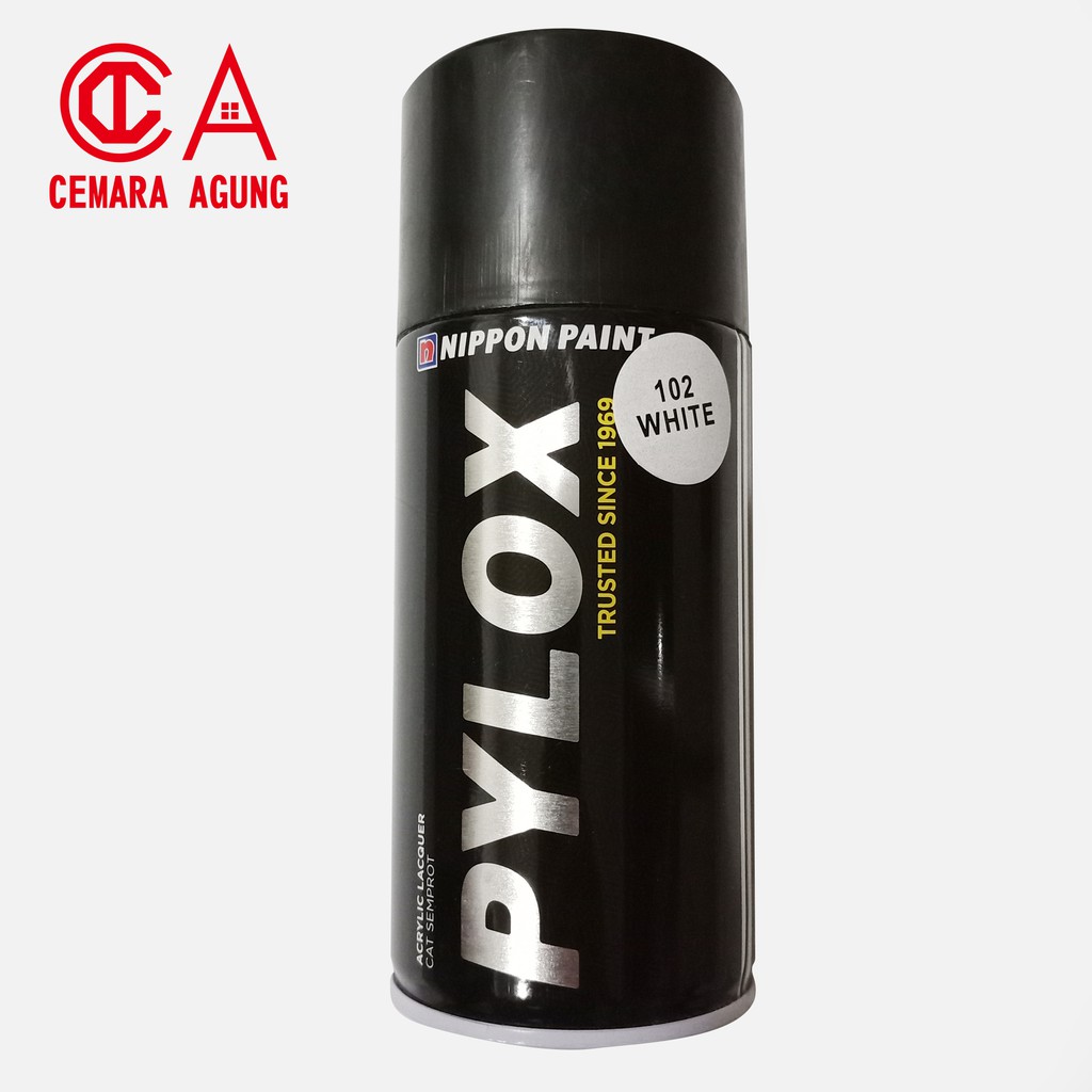 Jual Ready Pylox Pilox Piloks Warna White/Putih Code 102 Nippon Paint 300cc | Shopee Indonesia