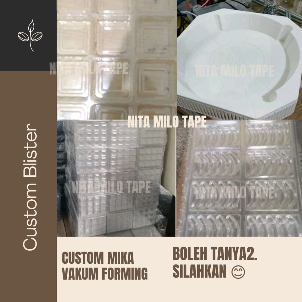 Jual Custom Tray Blister Plastik Mika Vacum Forming Mika Box Indonesia ...