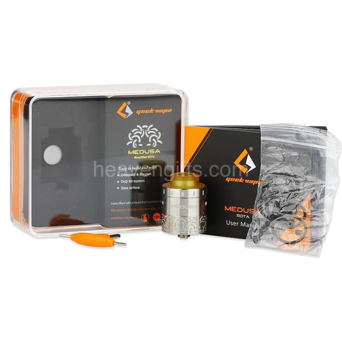 Jual RDTA MEDUSA 25MM - Atomizer Vape | Shopee Indonesia