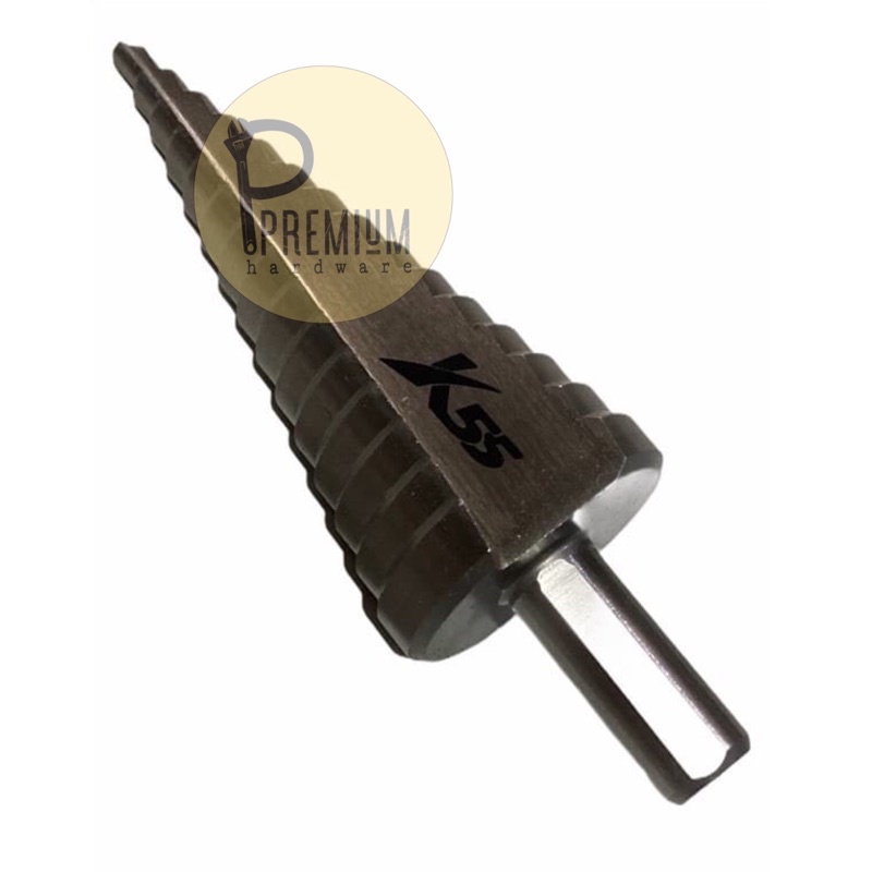 Jual STEP DRILL 4-32MM BOR KERUCUT BOR PANAH BOR TINGKAT BOR BESI SUSUN ...