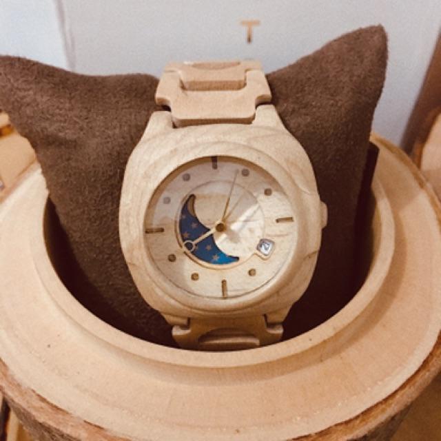 Matoa Rakai Full Moon Jam Tangan Kayu Pria/Wanita/Unisex - Maple ...