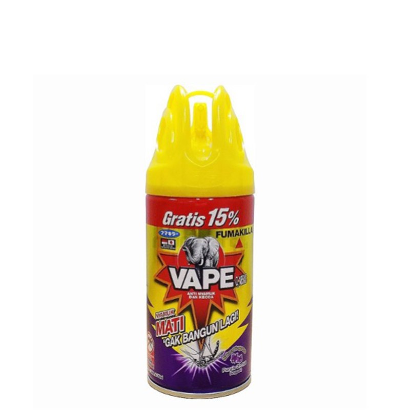 Jual Fumakilla Vape Anti Nyamuk dan Kecoa Aerosol Purple Orchid 240 mL ...