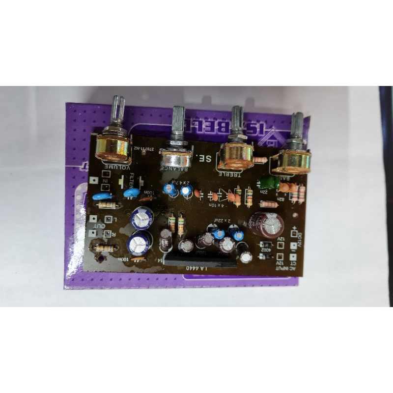Jual kit power amplifier 18 w stereo ic la 4440 | Shopee Indonesia