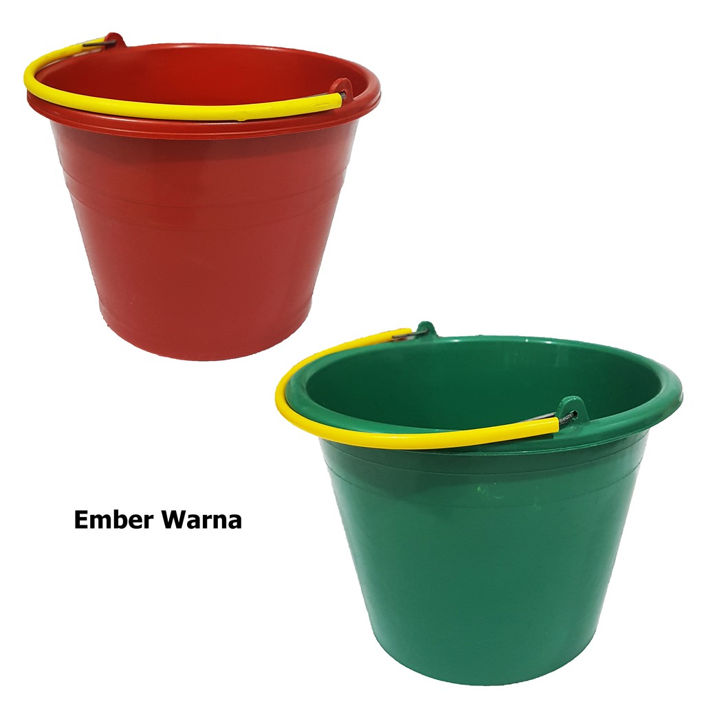 Jual SNI Ember Plastik Warna Timba Air Mandi Tempat Sabun Kamar Mandi ...