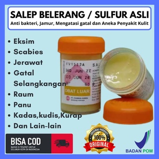 Jual Paket Lengkap | Salep Belerang Asli | Salep + Sabun | Shopee Indonesia