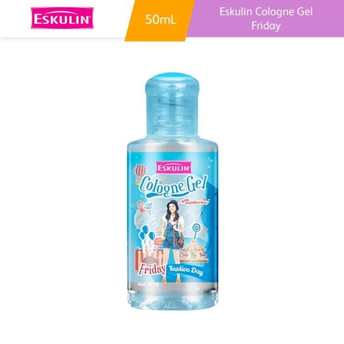 Jual Eskulin Cologne Gel Friday Bottle 50mL | Shopee Indonesia