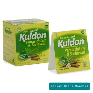 Jual Kuldon Tablet Herbal isi 10strip @ 4tablet | Shopee Indonesia