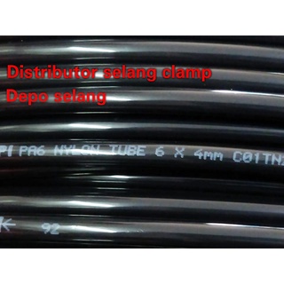 Jual Selang Nilon ID 4 mm x OD 6 mm Nylon Hose Kompresor Angin | Shopee Indonesia