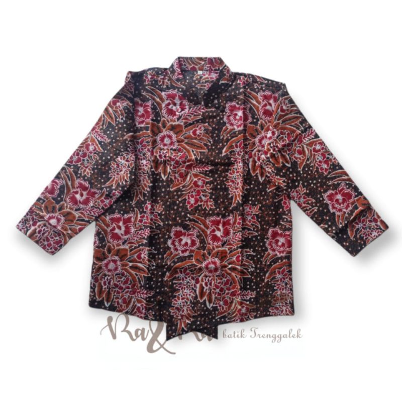 Jual Pakaian adat jawa/Surjan motif bunga anggrek andini bulan khas ...