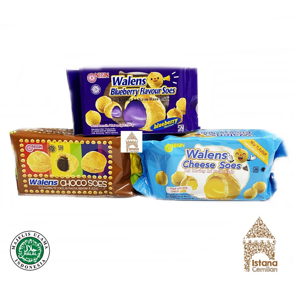 Jual Walens Choco / Cheese Soes - Sus Kering Isi Cokelat / Keju Pasta ...