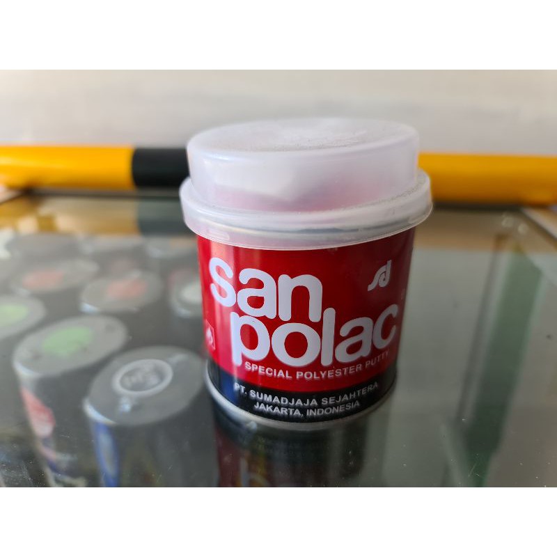 Jual Dempul Sanpolac 1/4 Kg | Shopee Indonesia