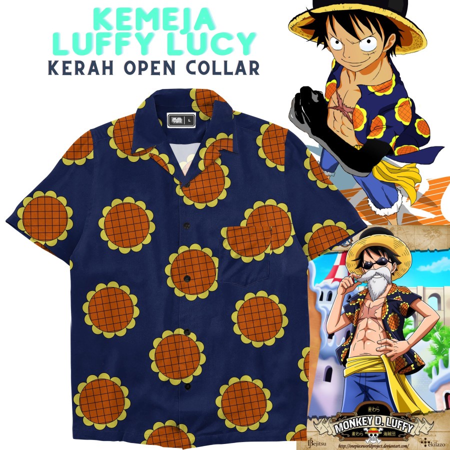 Jual Kemeja Luffy at Dressrosa Special Edition Indonesia|Shopee Indonesia