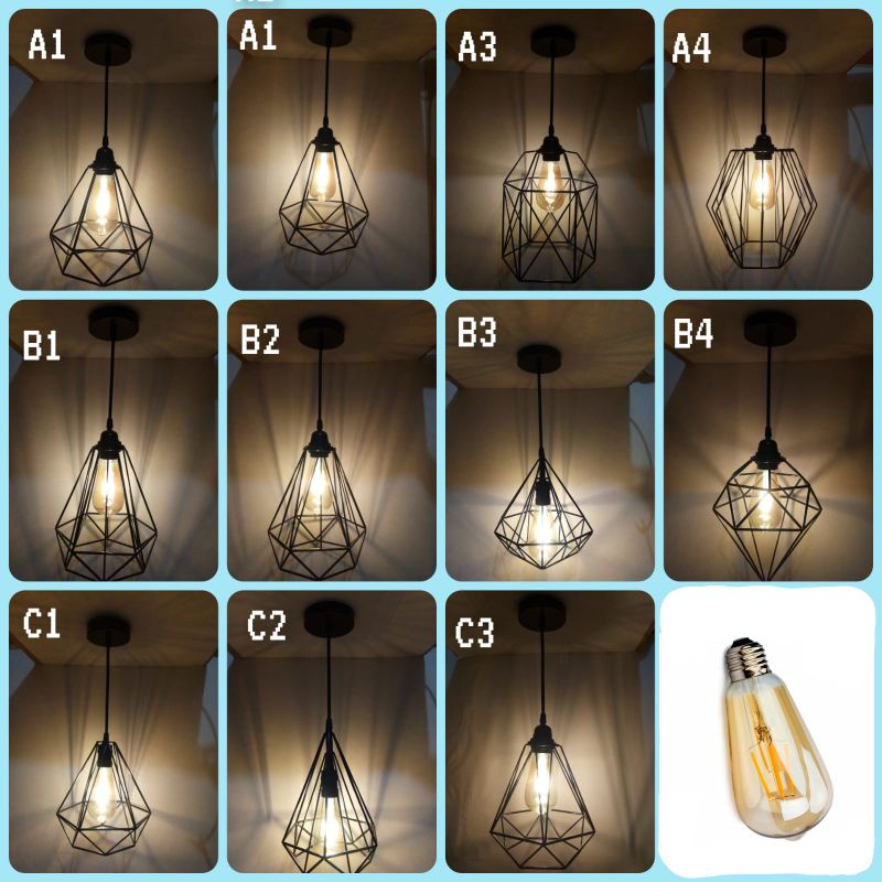 Jual LAMPU DIAMOND / LAMPU HIAS DIAMOND / LAMPU GANTUNG / KAP LAMPU ...