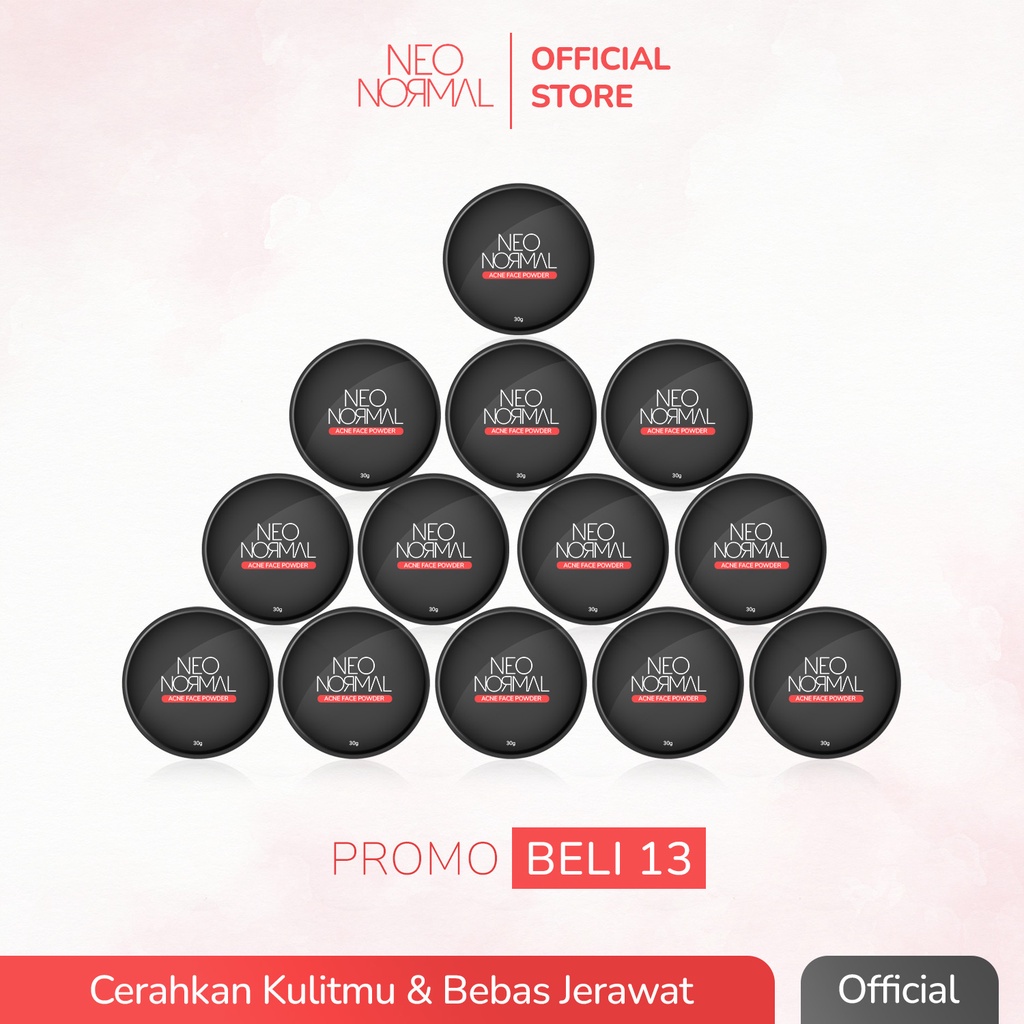 Jual NEO NORMAL Acne Face Powder Beli 13 _ (Penghilang Jerawat / Anti ...