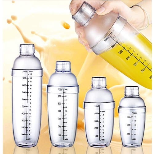 Jual Shaker Minuman plastik / alat pengocok minuman bar/ cocktail ...