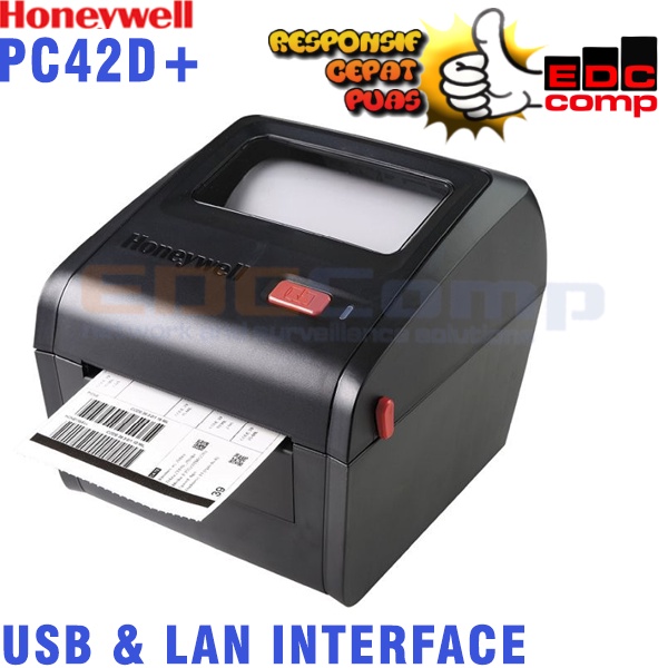 Jual Honeywell PC42D+ Thermal Label Barcode Printer|PC42D Plus USB dan ...