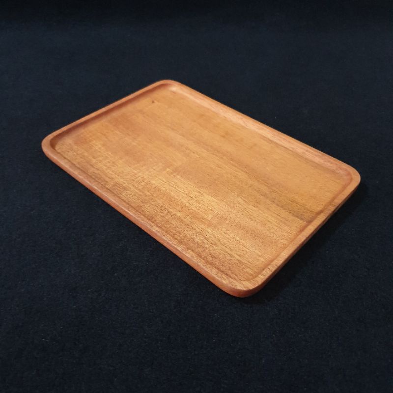 Jual Recta tray piring kayu persegi 25cm x 15cm ( EXPORT grade , kayu ...