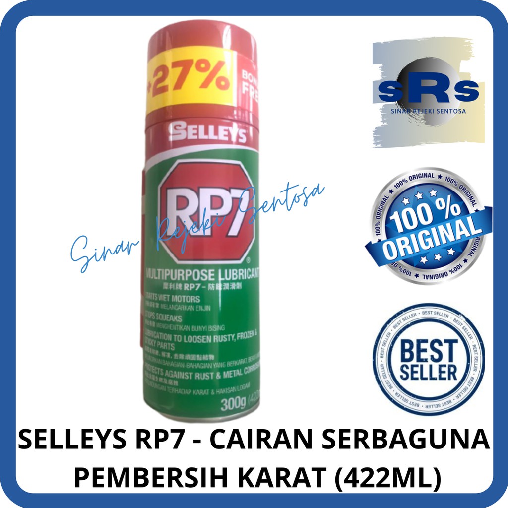 Jual SELLEYS - RP7 PELUMAS SERBAGUNA / CAIRAN PEMBERSIH KARAT | Shopee Indonesia