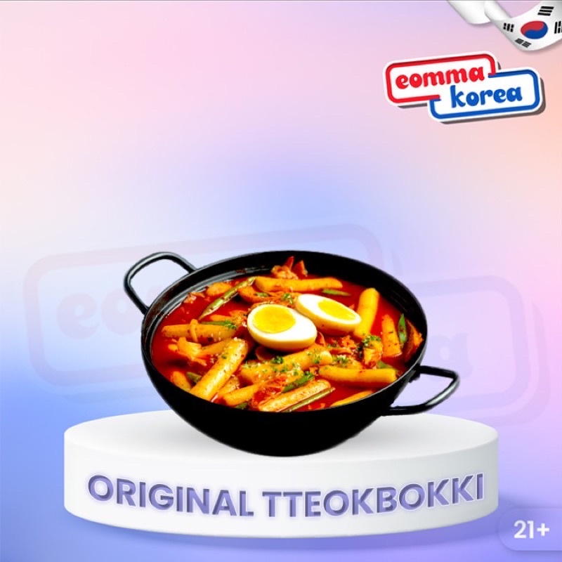 Jual Tteokbokki Original set with Odeng (tteokbokki tokpoki topoki ...