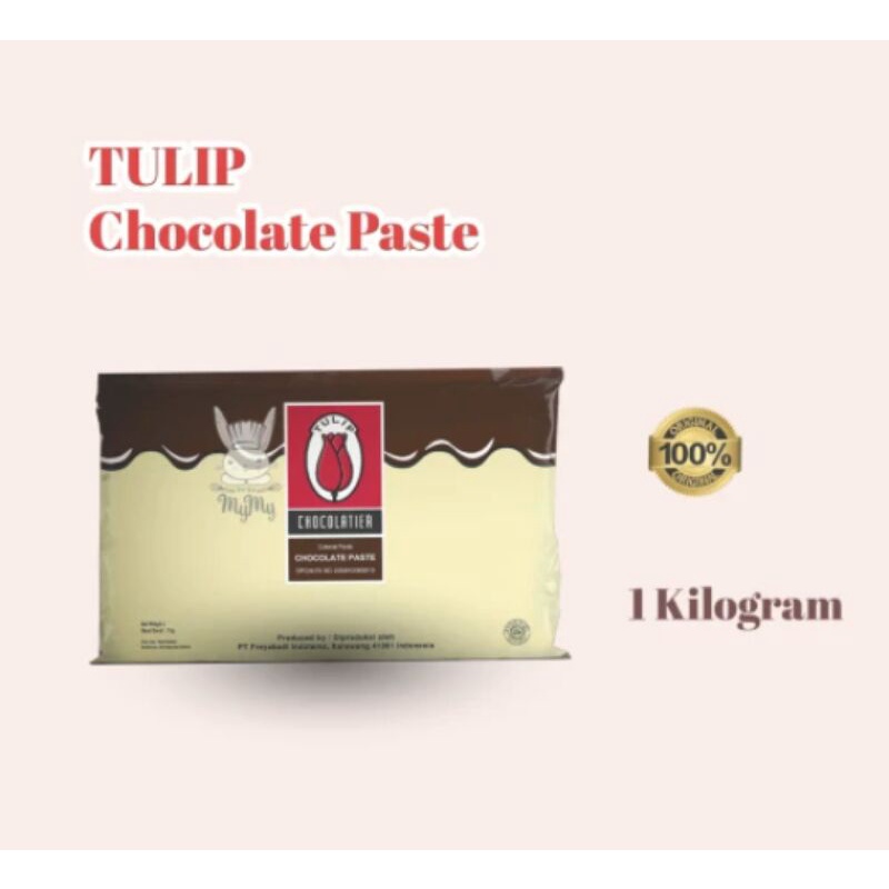 Jual Tulip chocolate filling (isian roti) / chocolate paste 1kg ...