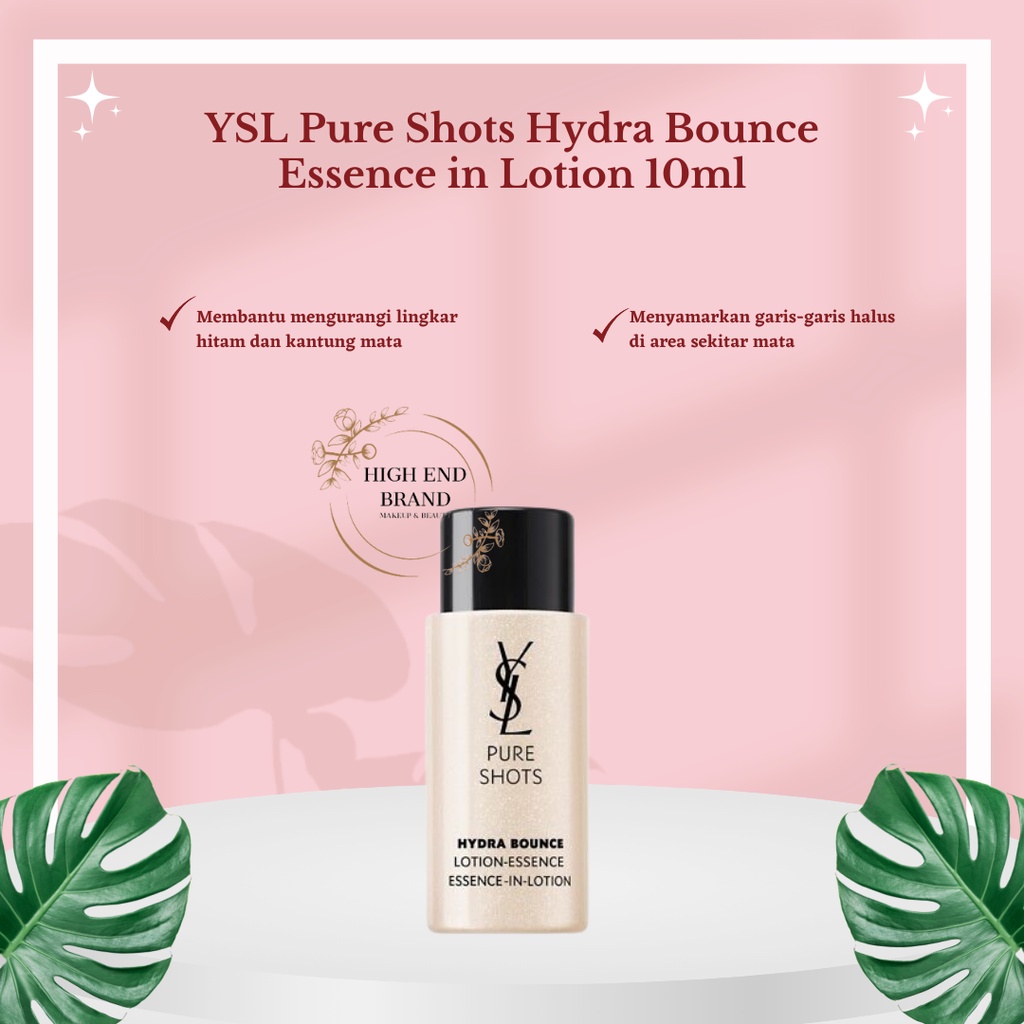 Jual YSL Pure Shots Hydra Bounce Essence in Lotion / YSL Pure shots ...