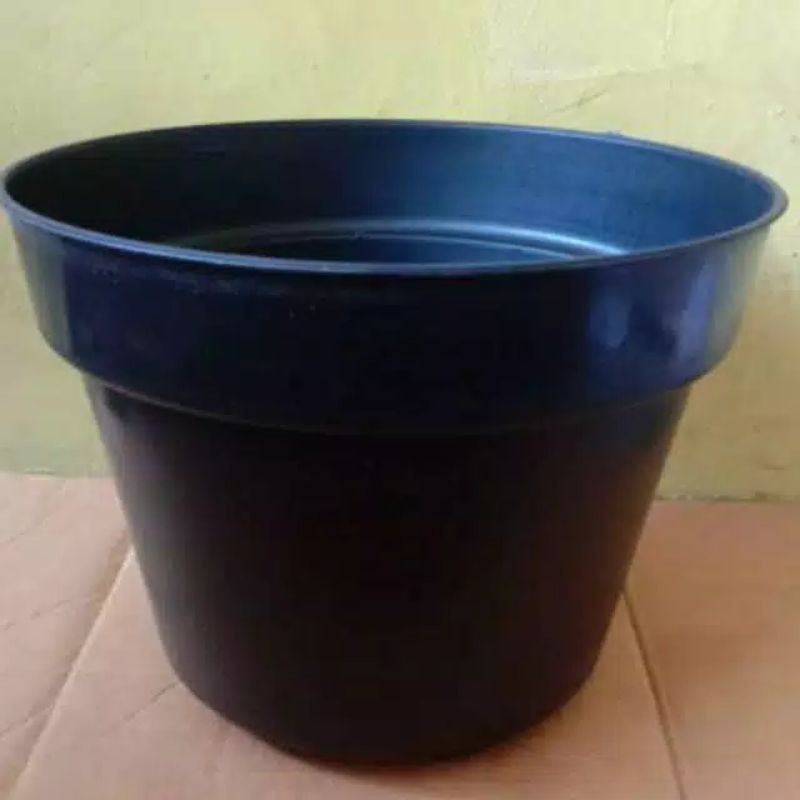 Jual pot ukuran 25 Hitam polos | Shopee Indonesia