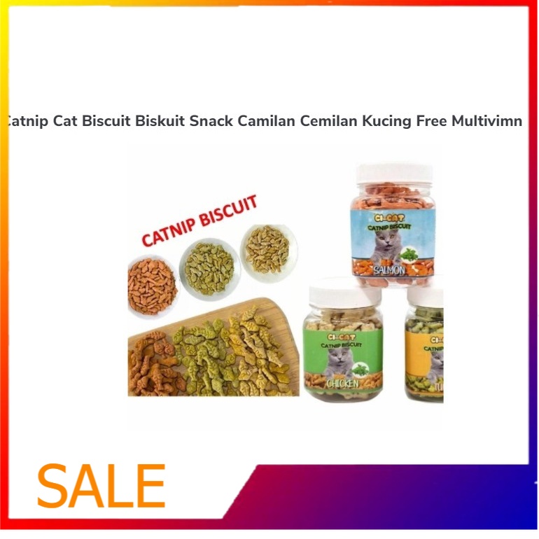 Jual Catnip Cat Biscuit Biskuit Snack Camilan Cemilan Kucing Free ...