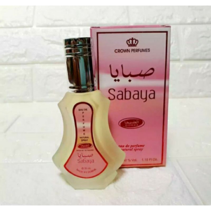 Jual Parfum Minyak Wangi Arab Dobha Spray Aroma Sabaya 35ml | Shopee Indonesia