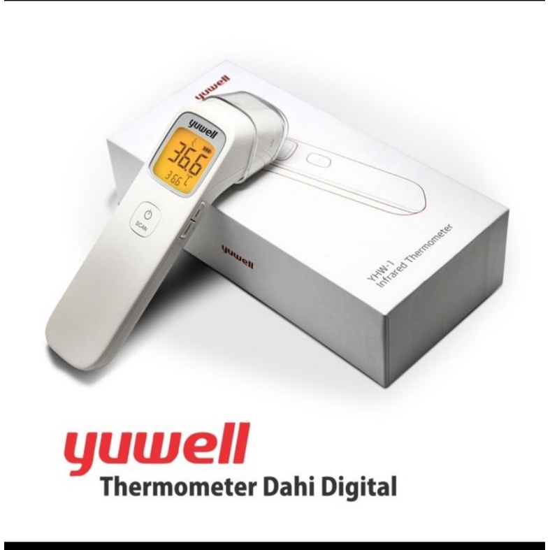 Jual Termometer Yuwell YHW-1 / Termometer Infrared Yuwell YHW-1 ...