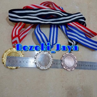 Jual Medali Logam Mendali Besi Medali Emas Perak Perunggu 1 Set Plus ...