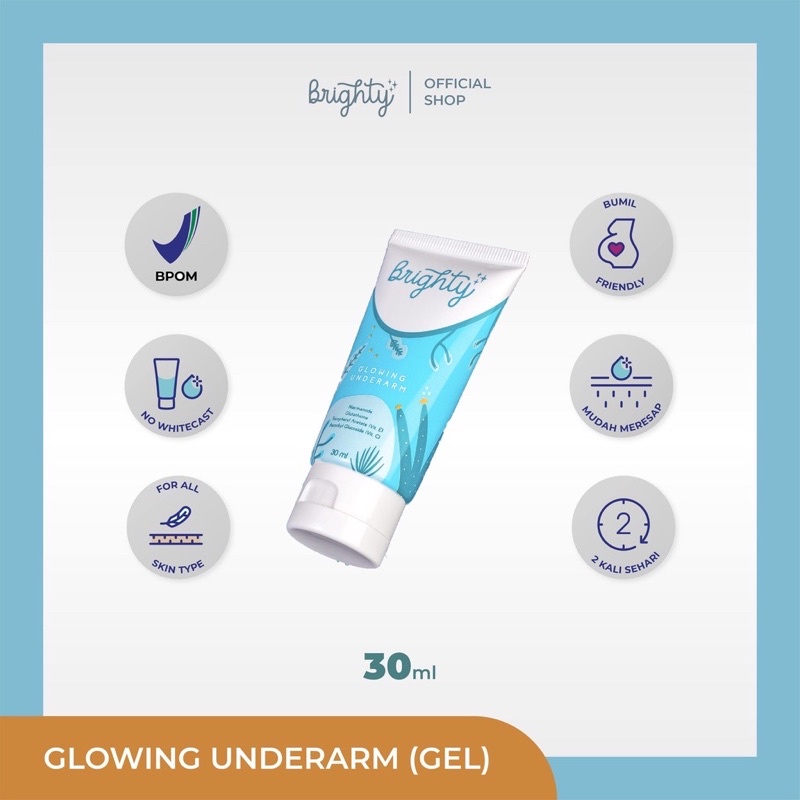 Jual Brighty Glowing Underarm | Shopee Indonesia