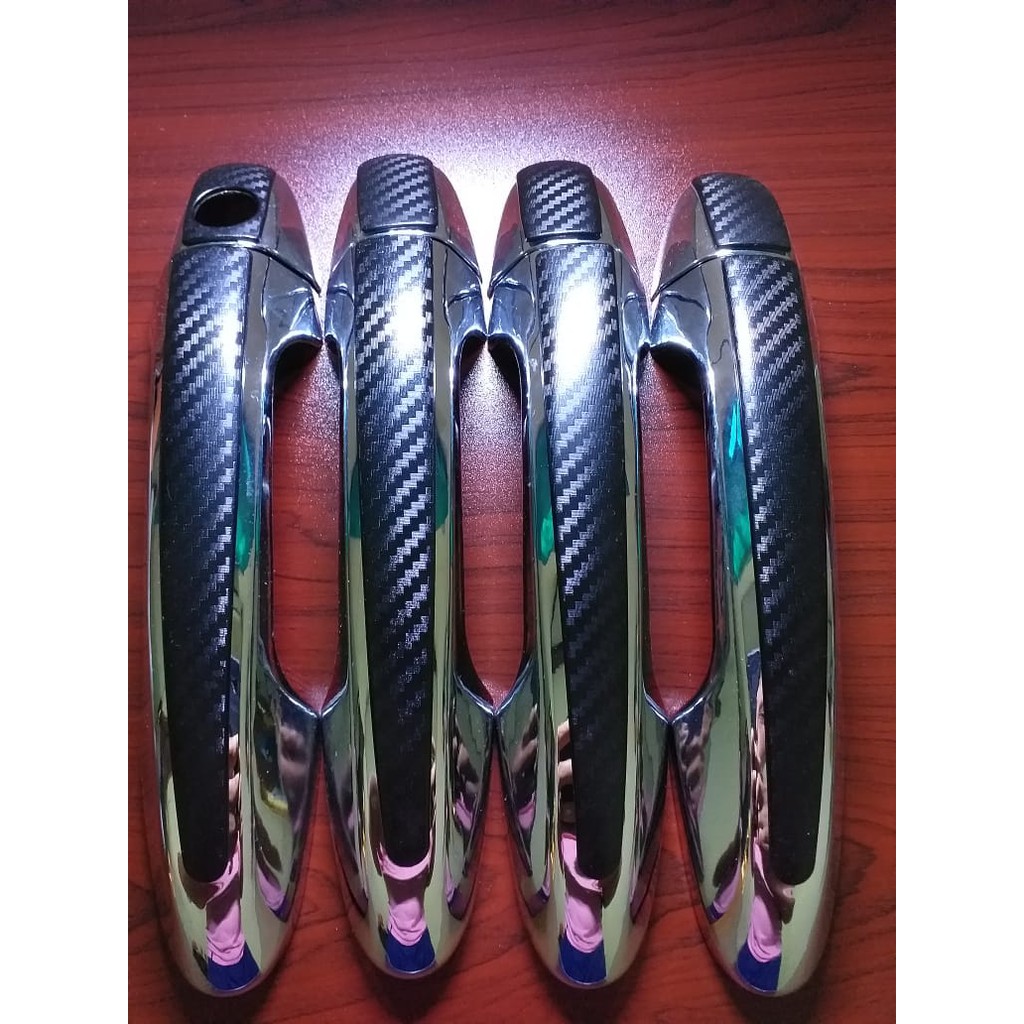 Jual Cover handle mobil all new innova reborn model list hitam | Shopee ...