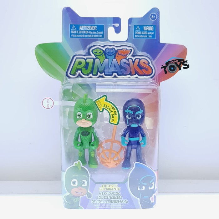 Jual PJ Masks Light Up Gekko and Night Ninja Pjmasks | Shopee Indonesia