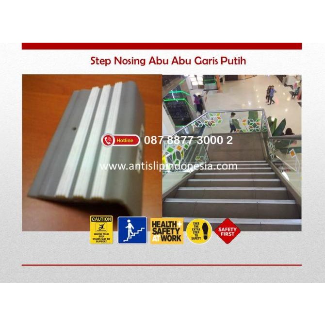 Jual Premium Product!!! Step Nosing Rubber / Stair Nosing / Lis Karet ...