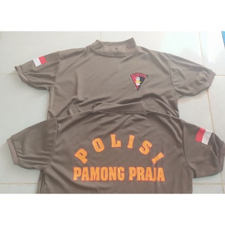 Jual Kaos Dalam Satpol PP leher tingi Logo Dalmas | Shopee Indonesia