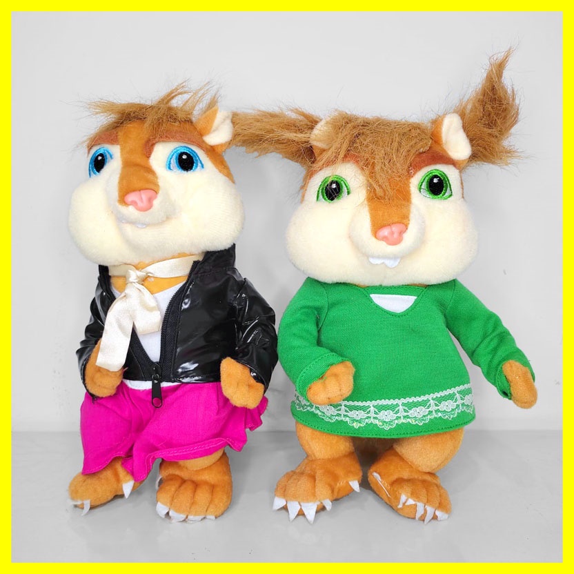 Jual Mainan Anak Boneka Binatang Hewan Tupai Bajing Karakter Kartun ...