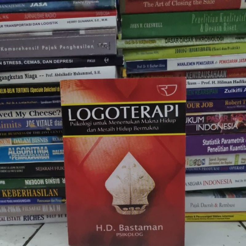 Jual Logoterapi psikologi untuk menemukan makna hidup dan meraih hidup ...