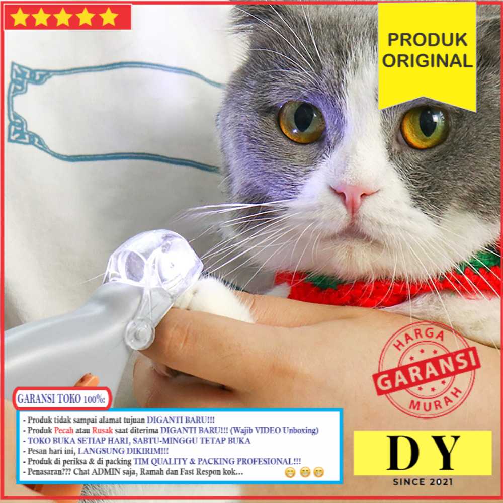 Jual GARANSI Alat Peralatan Perawatan Binatang Gunting Kuku Anjing ...