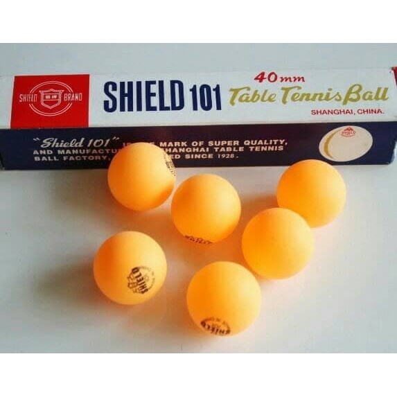 Jual BOLA PINGPONG SHILED - SHIELD ISI 6 KUNING 40MM | Shopee Indonesia