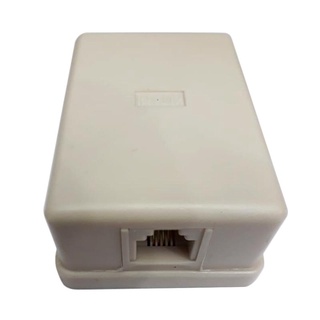 Jual Roset Telepon (Telephone Rosette Box) 4 Pin RJ11 (RJ 11 / RJ-11 ...