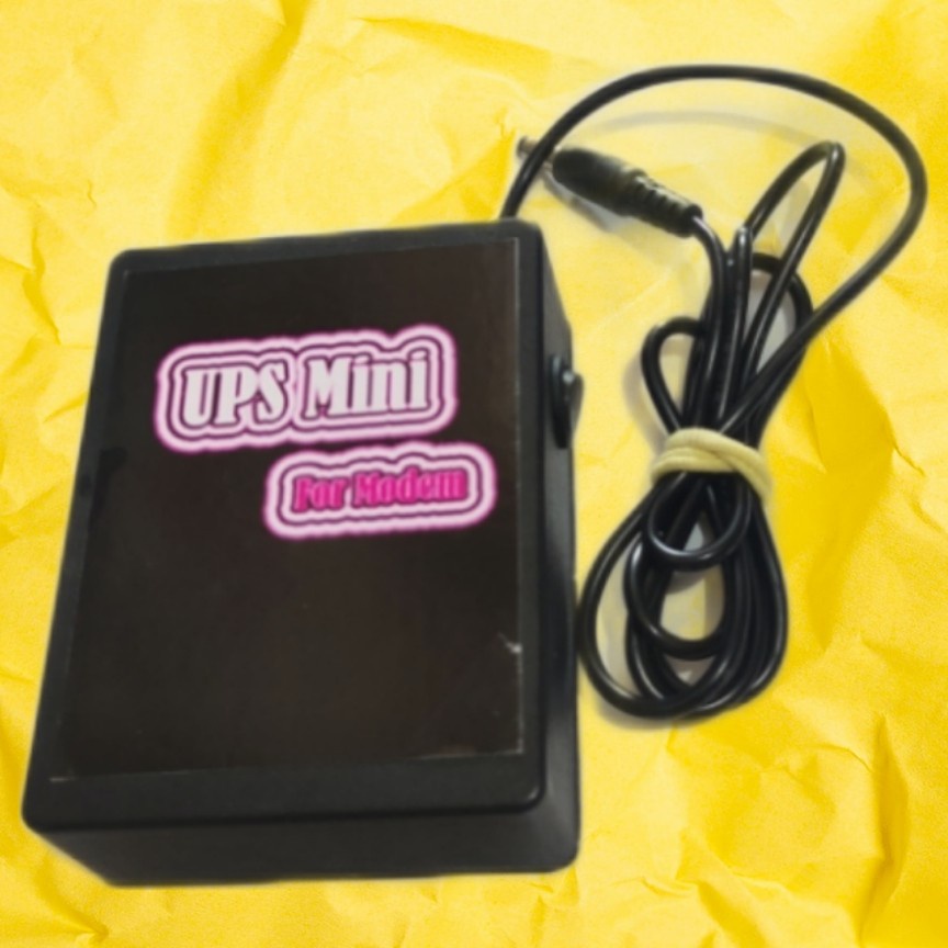 Jual Smart UPS Mini untuk modem 9V ( POWER BACKUP ROUTER WIFI JIKA PLN ...