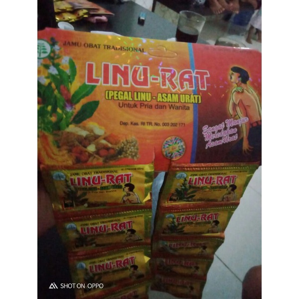 Jual Linu-Rat kapsul jamu tradisional ( Pegal linu - Asam urat ...