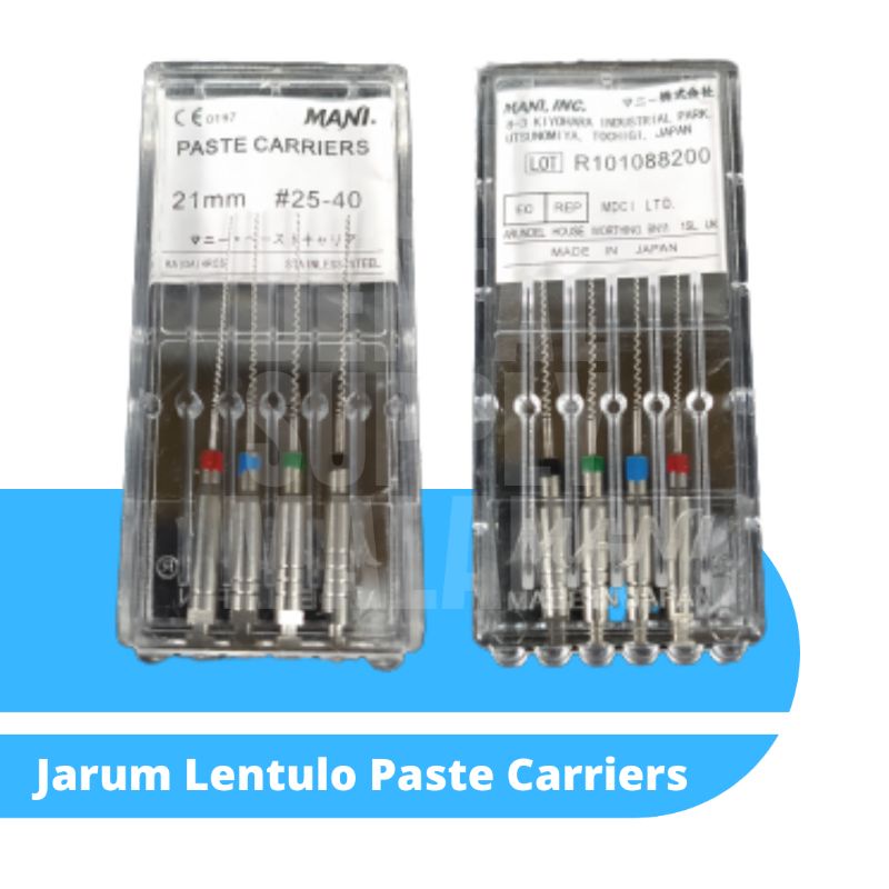 Jual Dental Jarum Endo Jarum Lentulo pasta carriers assorted mani ...
